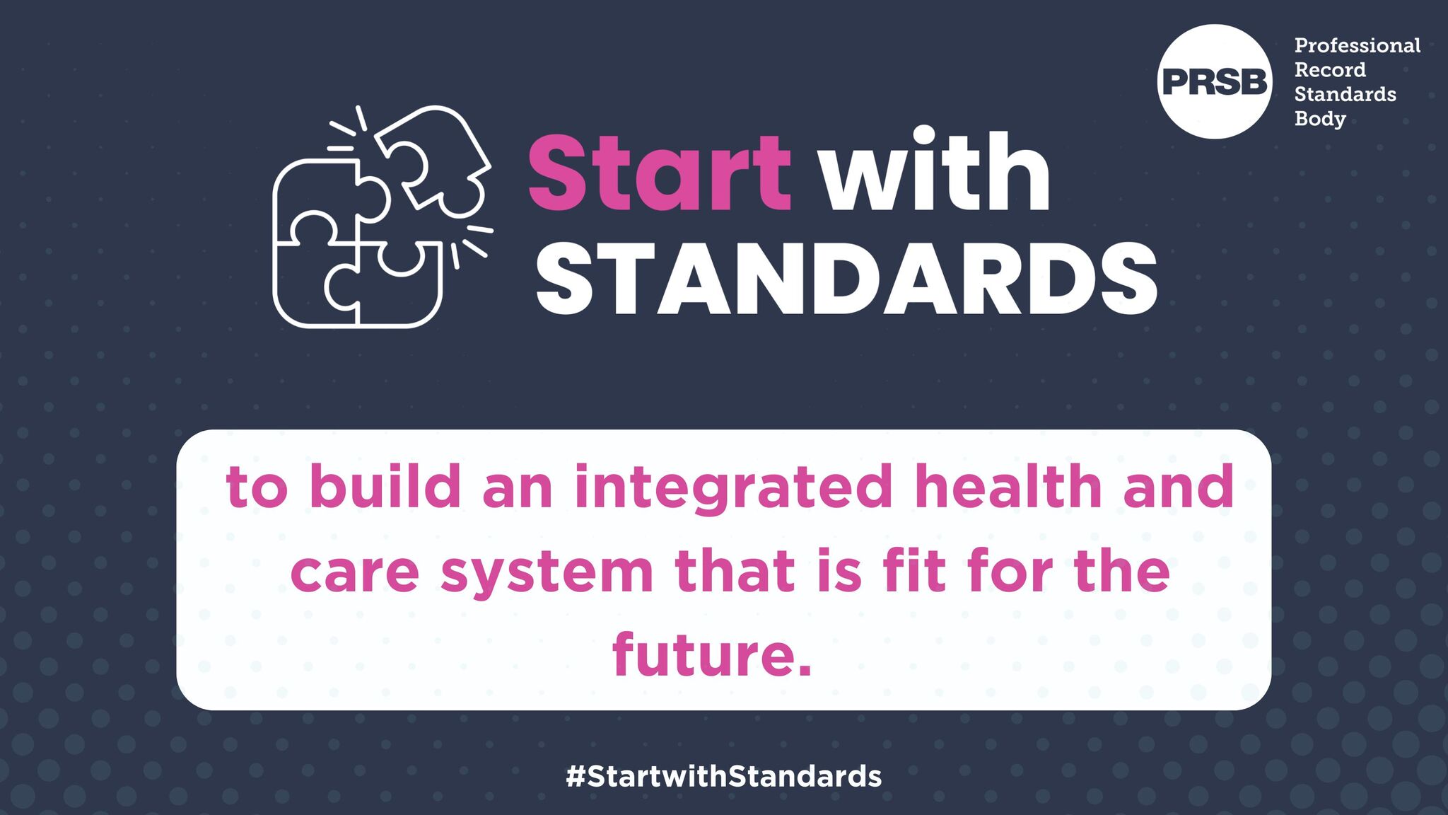 PRSB launches #StartwithStandards campaign following the scrapping of ...